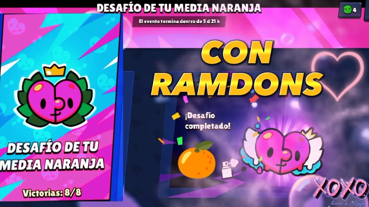 DESAFÍO DE TU MEDIA NARANJA CON RAMDONS! 🍊♥️💘 - YouTube