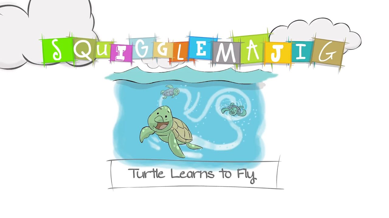 Squigglemajig: Episode 12 - Turtle Learns to Fly - YouTube