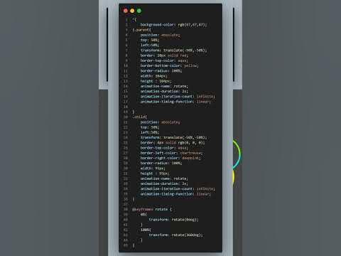 How to rotate two divs | html | css #animation #css #coding #html - YouTube