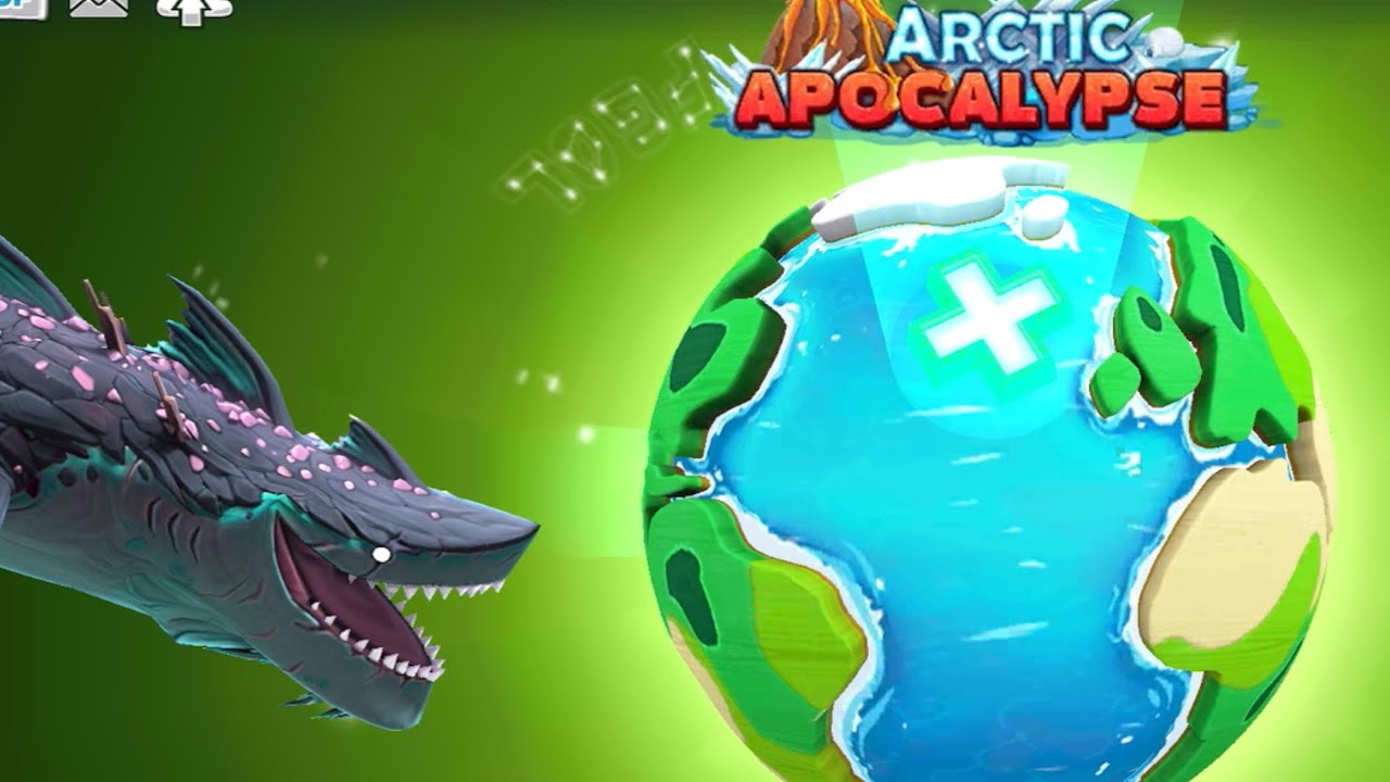 UnderSharker in Arctic Apocalypse !! 💣 - Hungry Shark World - YouTube