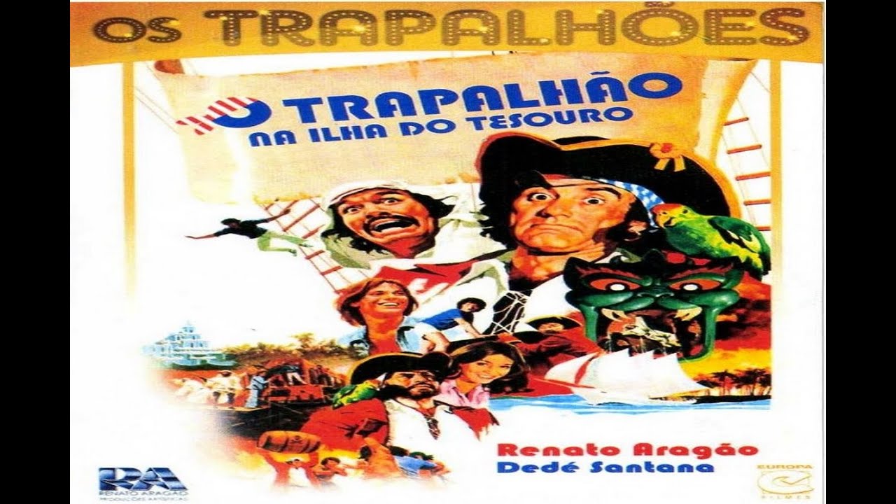 OS TRAPALHÔES 1972 O TRAPALHÃO NA ILHA DO TESOURO RA 08 DVD D 5539 ...