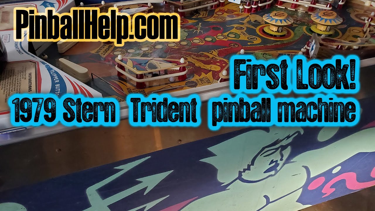 First Look - Stern Trident Pinball - www.pinballHelp.com - YouTube