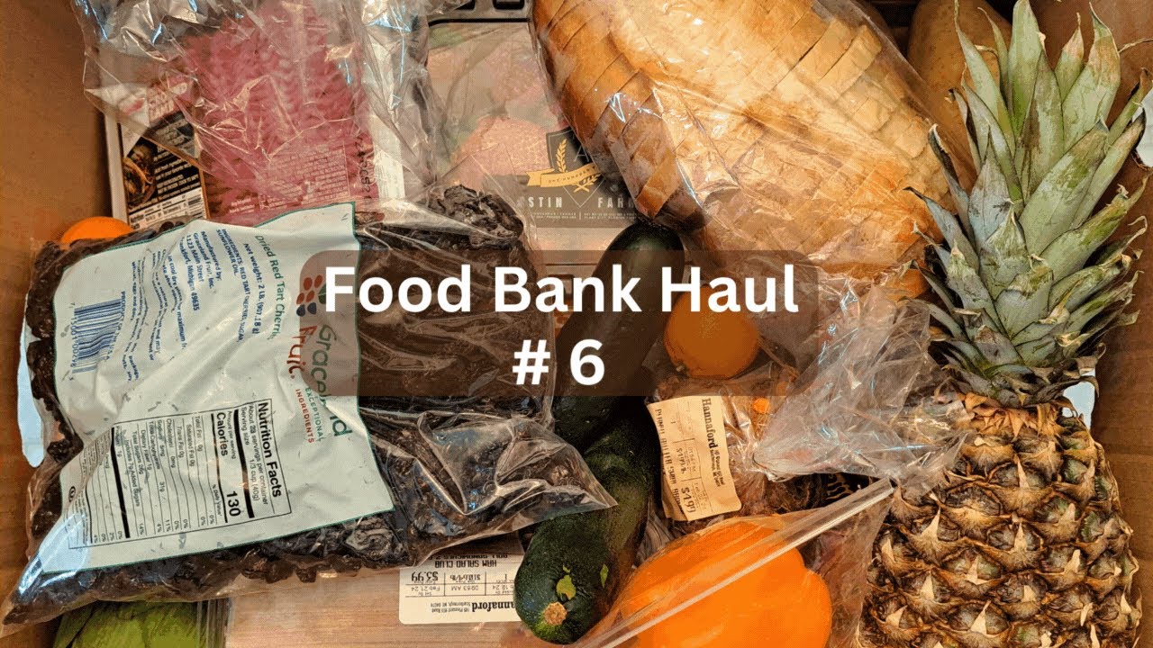 Food Bank Haul! | Food Pantry Haul, 3/1/2024 - YouTube