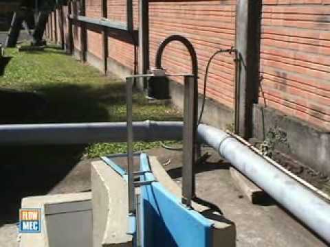 Calha Parshall FLOWMEC Tratamento de Efluentes - YouTube