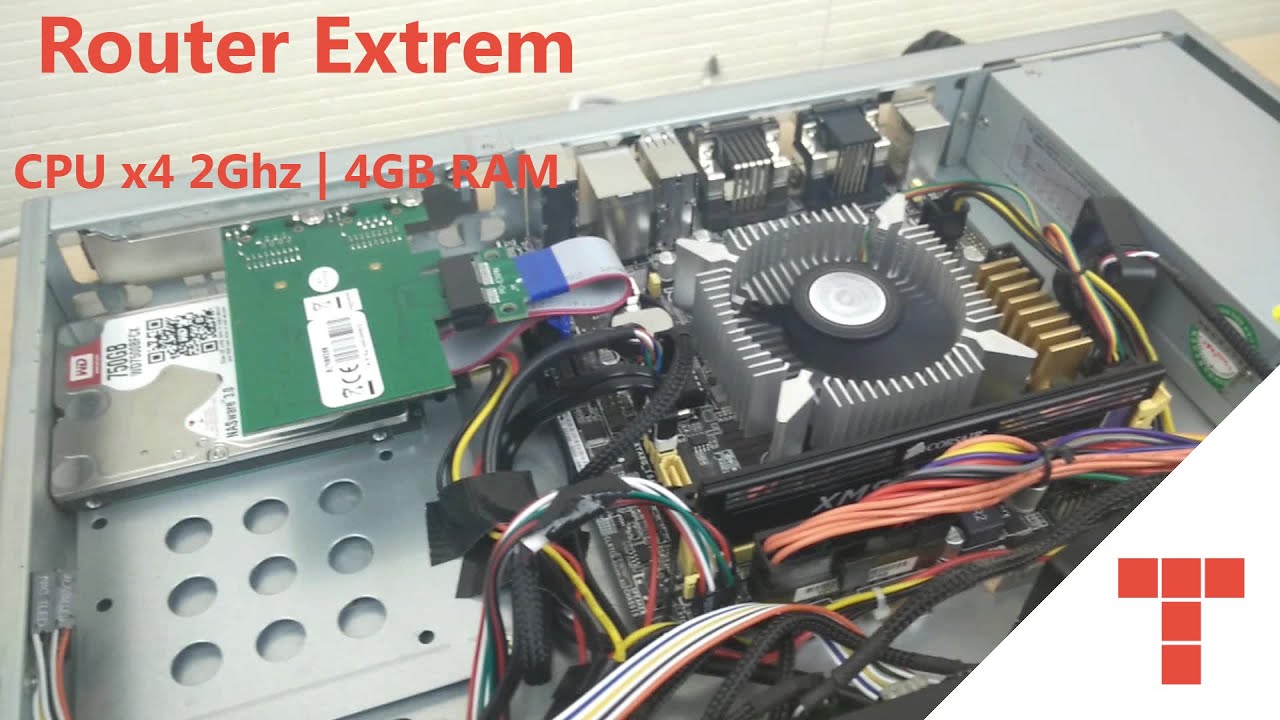 Die Hardware - 01 - Extrem Router Build - YouTube