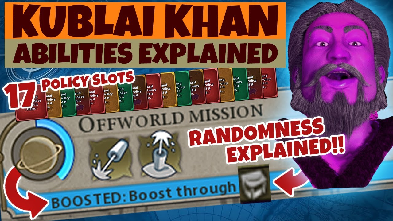 Kublai Khan Leader Abilities Explained in Civ 6 - YouTube