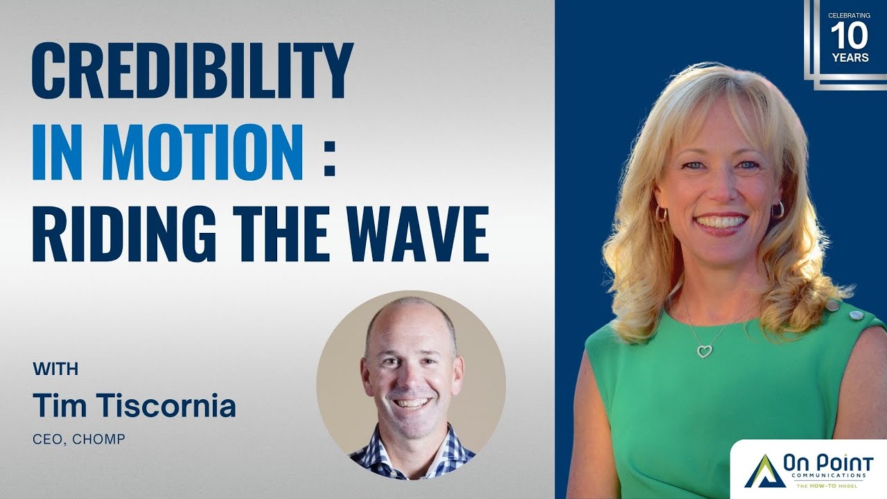 S03E13 Credibility In Motion : Riding The Wave | Tim Tiscornia - YouTube