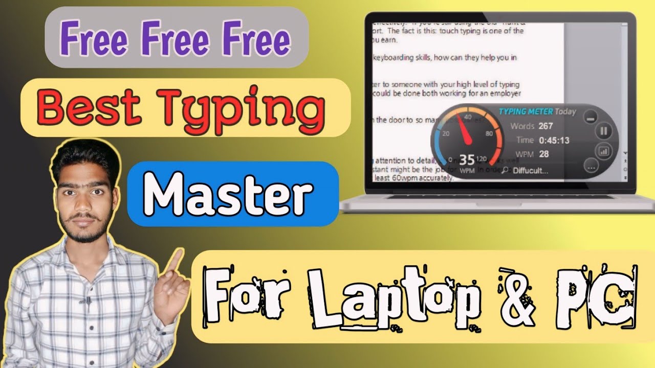 Free Typing Master Download For Laptop & PC। typing master laptop me ...
