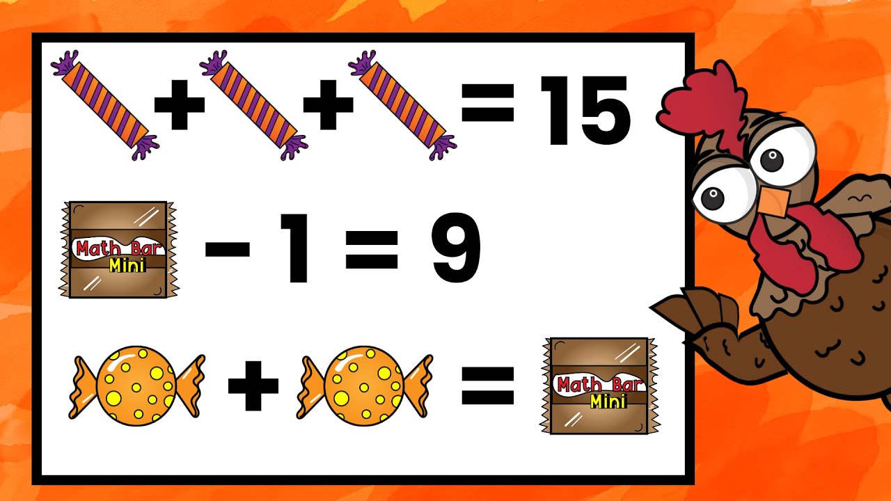 Can You Solve This Candy Math Puzzle? | Halloween Math Puzzle for Kids ...