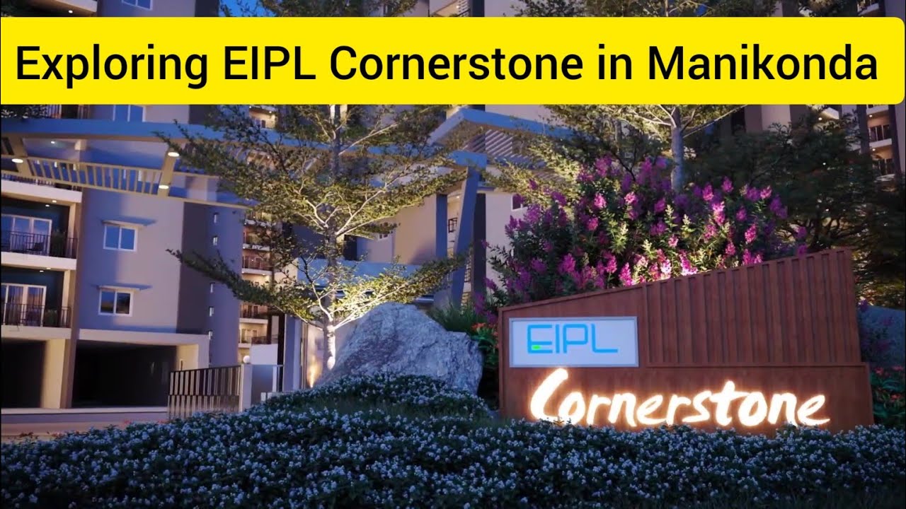 Exploring EIPL Cornerstone in Manikonda - Puppalguda || Flats for sale ...