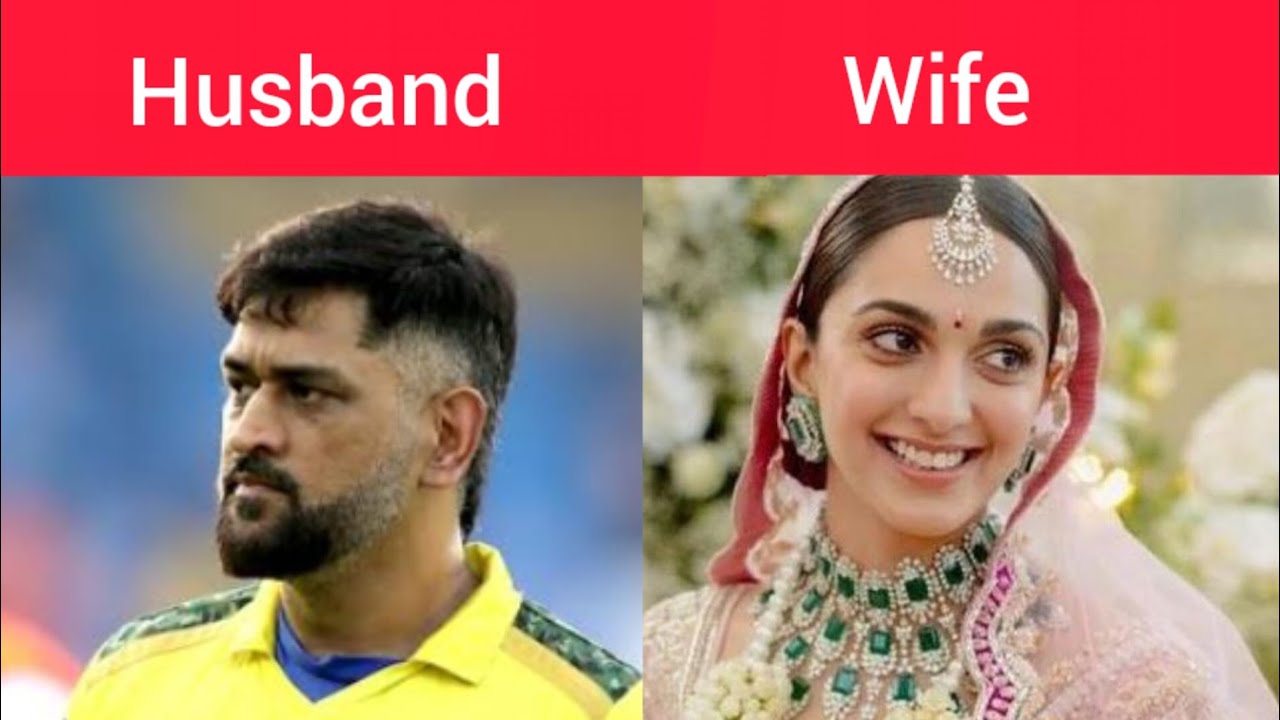 30 Indian cricketers husband & wife | Real life husband & wife | - YouTube