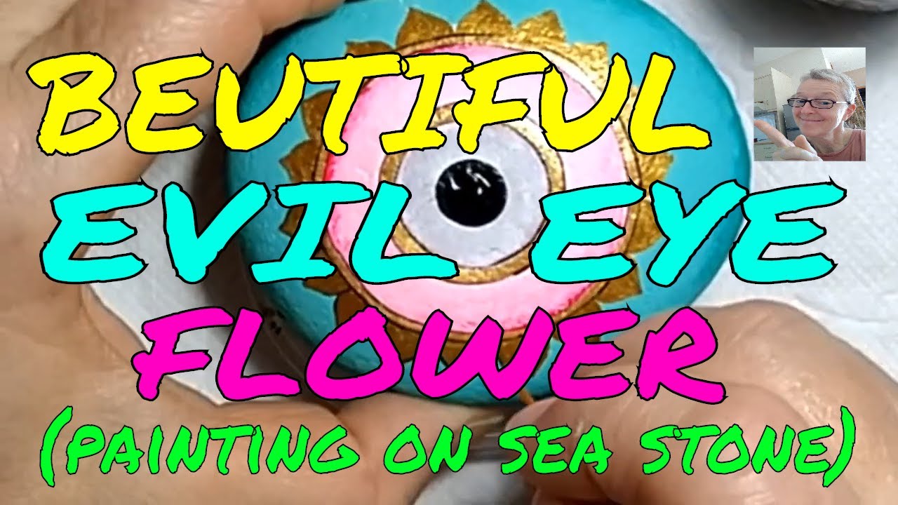 Beautiful Evil Eye Flower - YouTube