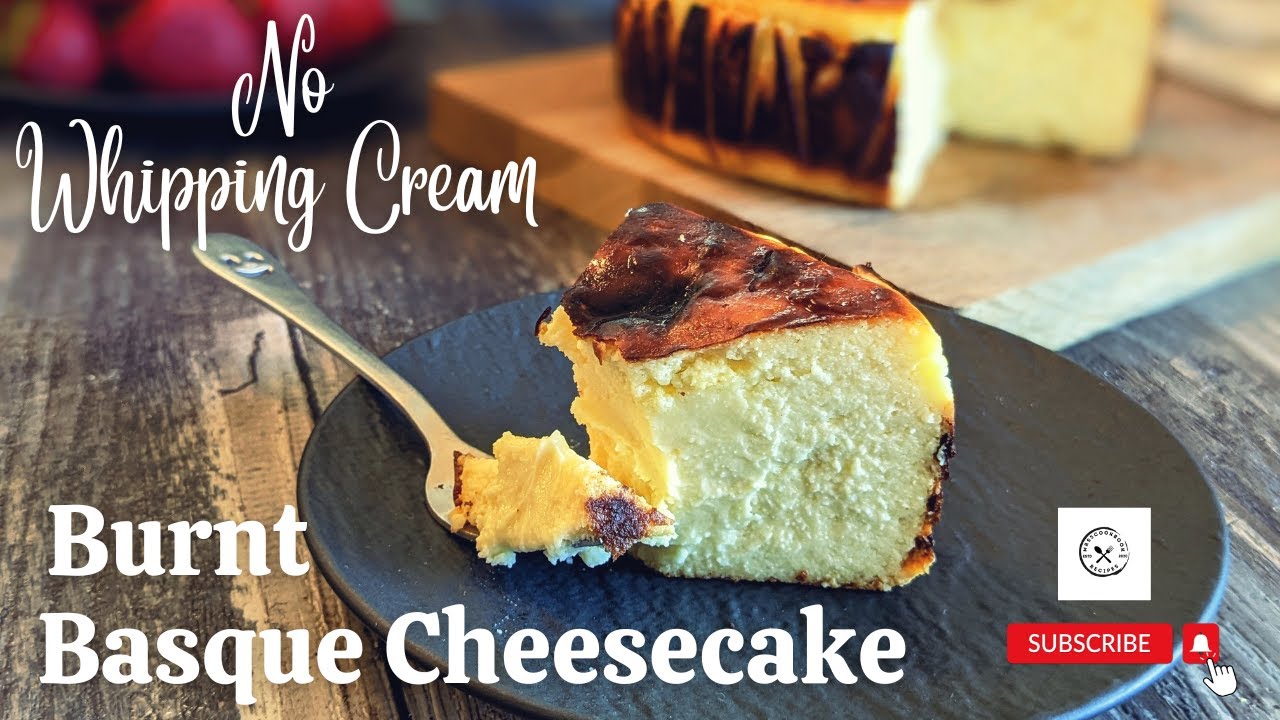 The Secret to Perfect Basque Burnt Cheesecake Without Cream or a Mixer ...