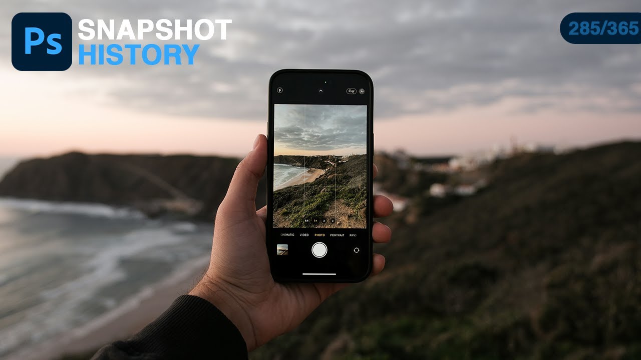 Snapshot History in Photoshop - YouTube