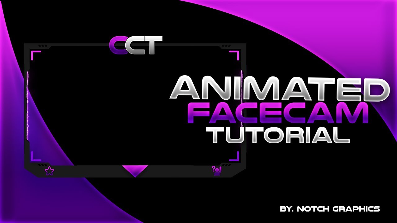 Animated Facecam Overlay speed art - Speed art by Notch Graphics - YouTube