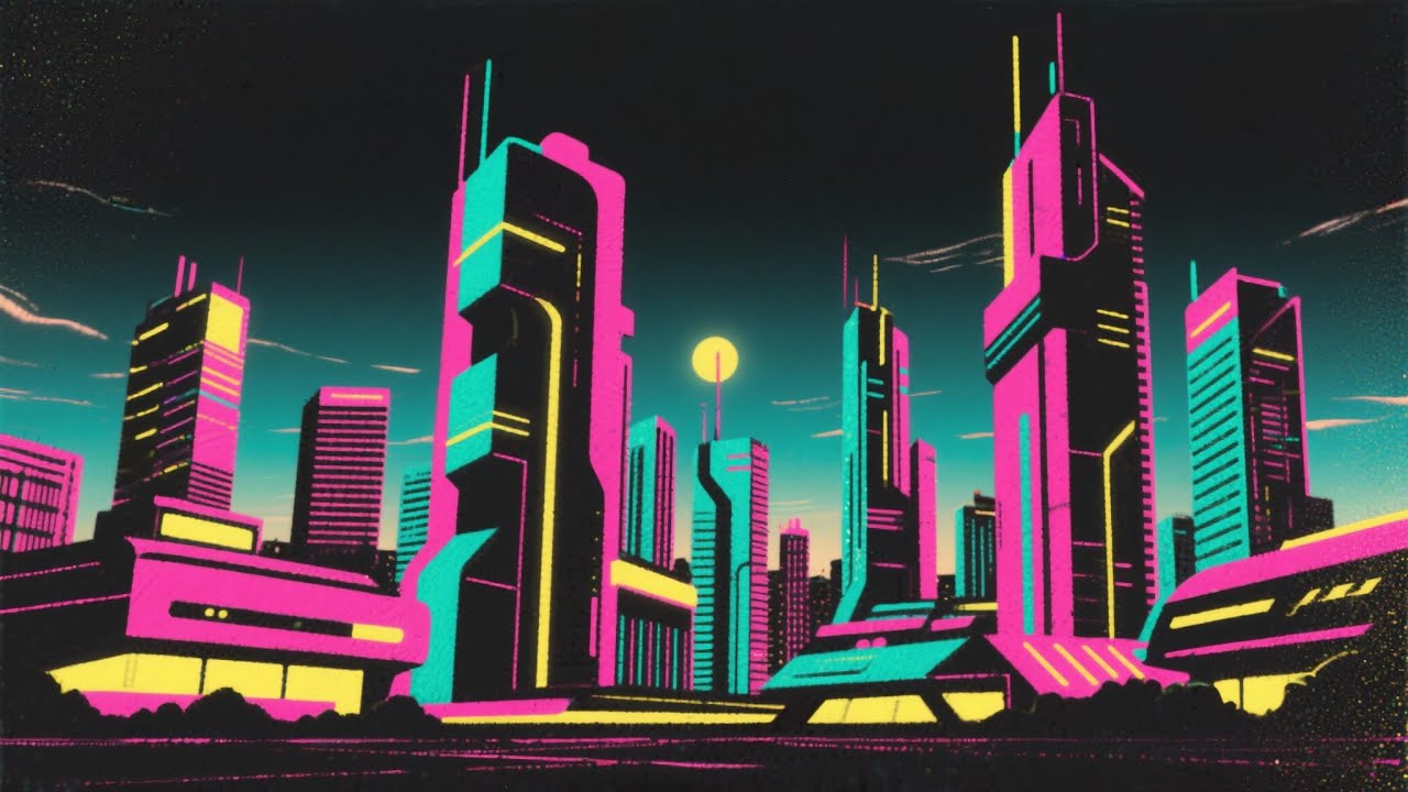 Echoing Neon - Chill Synthwave Twilight Reflections - YouTube