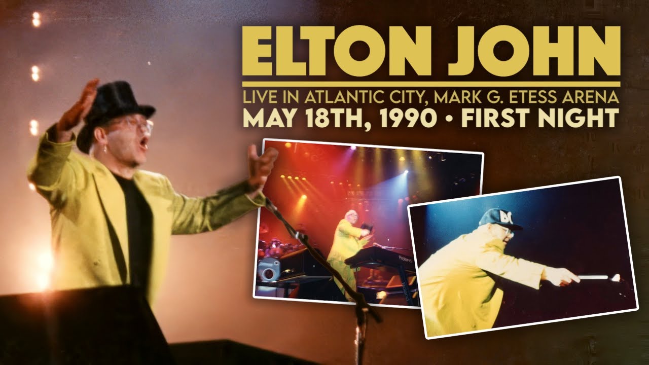 Elton John - Live in Atlantic City (May 18th, 1990) - YouTube