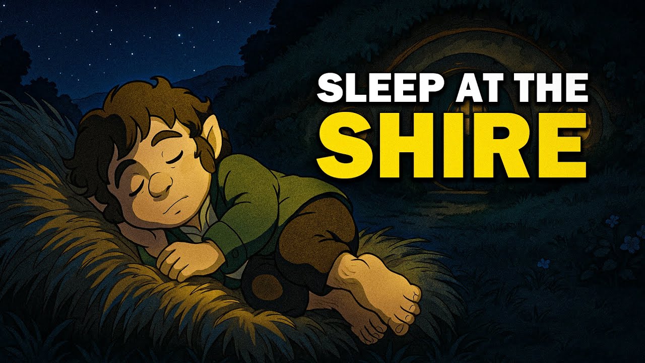 Sleep Peacefully at The Shire 😴Lord Of The Rings Lullaby 🎵 1 Hour Of ...