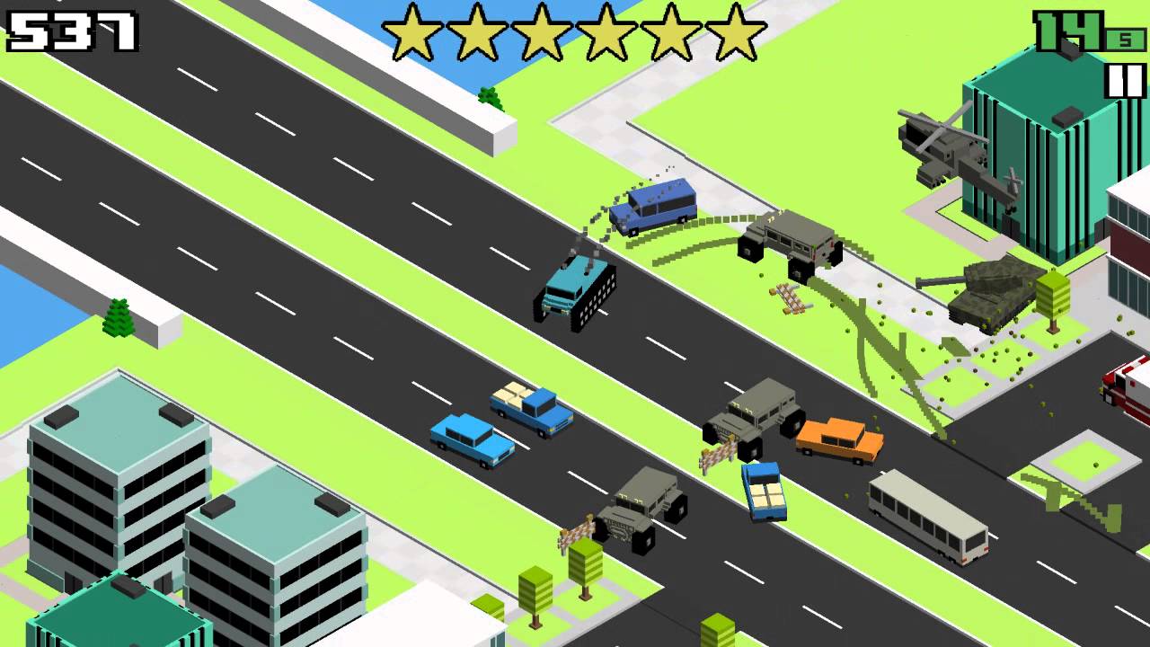 Tank destroyer gameplay smashy road - YouTube