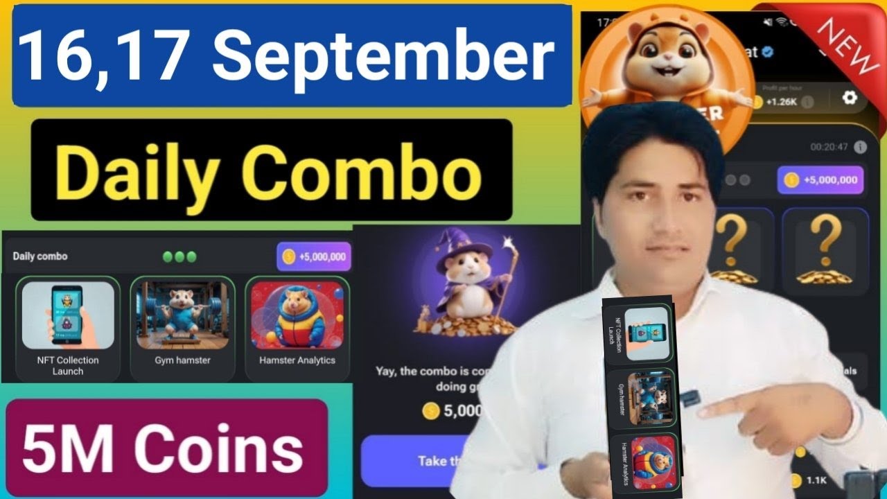 16 September Daily Combo | Hamster Kombat Daily Combo Today | 17 ...