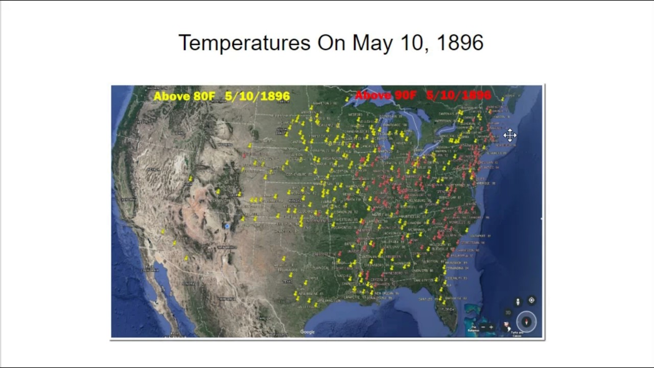 The Amazing Heat Wave Of May 10, 1896 - YouTube