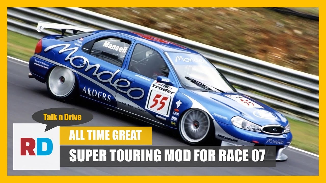 All Time Great: Super Touring Mod for Race 07 Test Drive - YouTube