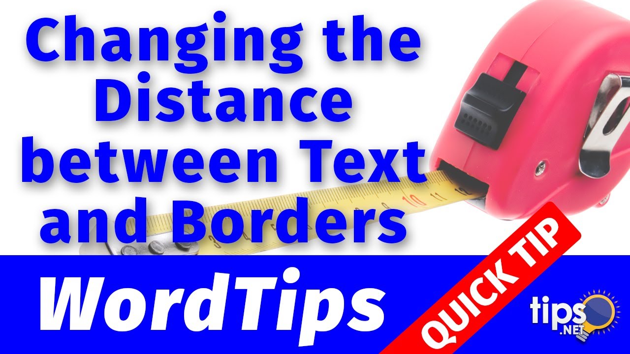 Setting The Distance Between Text And Borders YouTube setting-the-distance-between-text-and-borders-youtube