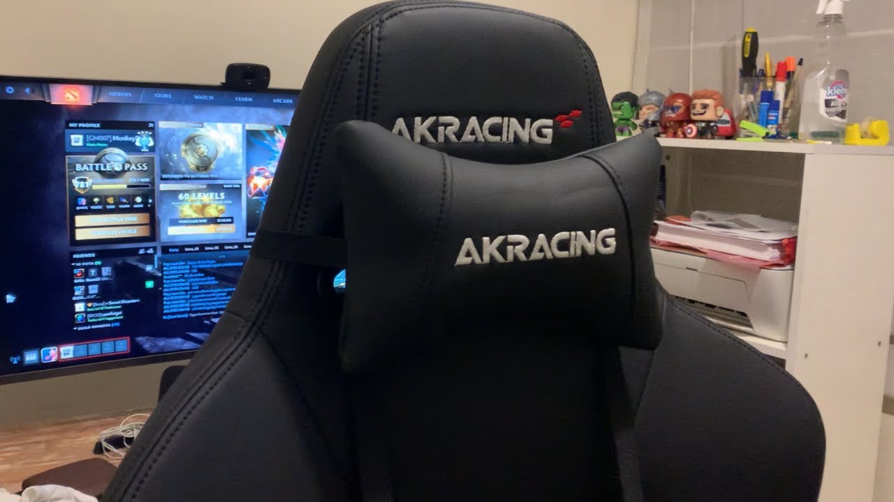 AK RACING PREMIUM TOTAL BLACK / UNBOXING Y OPINION - YouTube