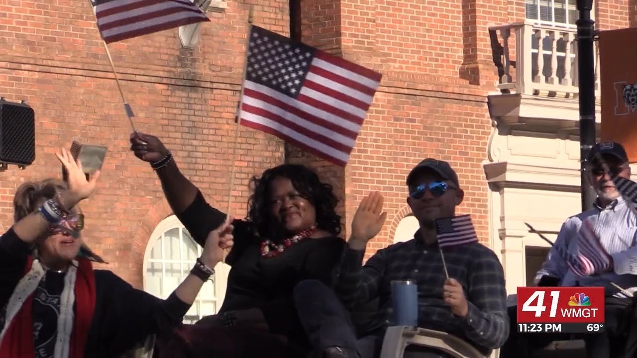 Macon's Cherry Blossom Festival to honor veterans Sunday with downtown parade, F-15 flyover ...