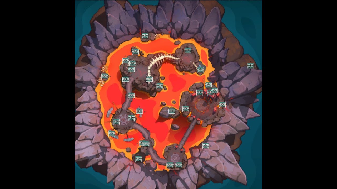 Legends of Neverland , giant dragon isle chest locations in Flame Tide Mirror - YouTube
