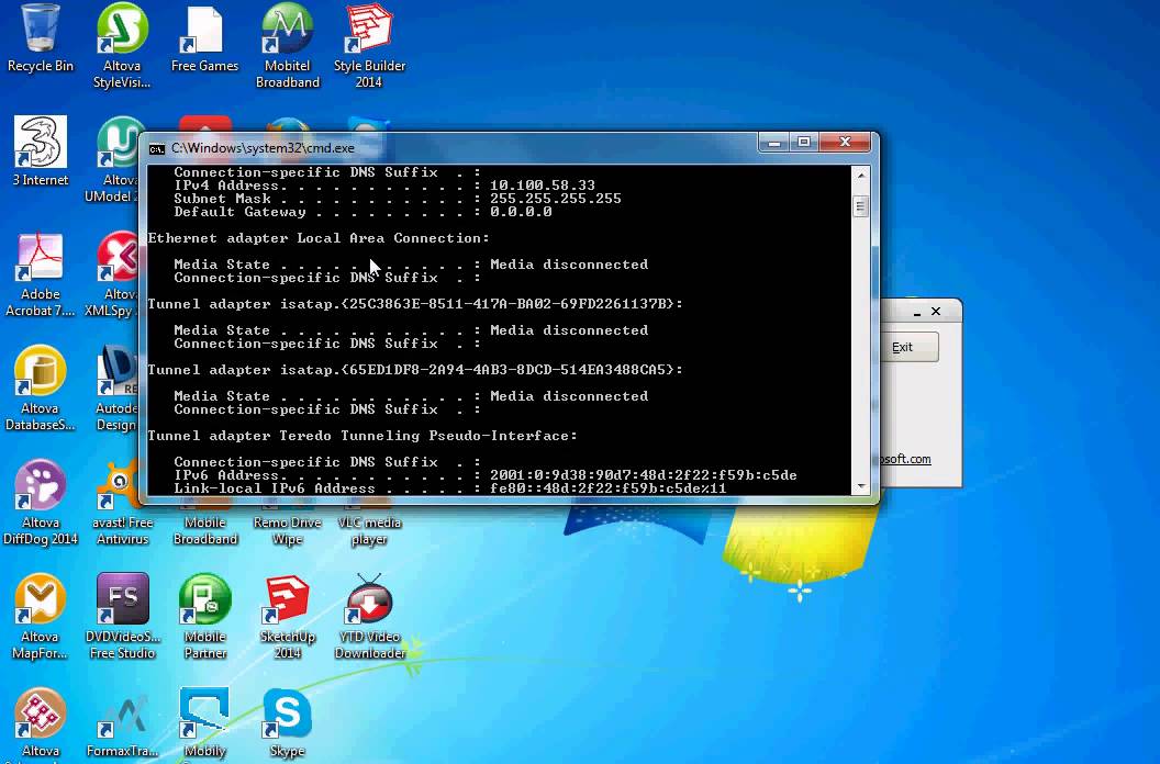 how to get ip address on CMD - YouTube