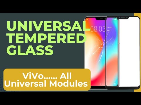 Universal Mobile Tempered Glass (ViVo /All Modules List) - YouTube
