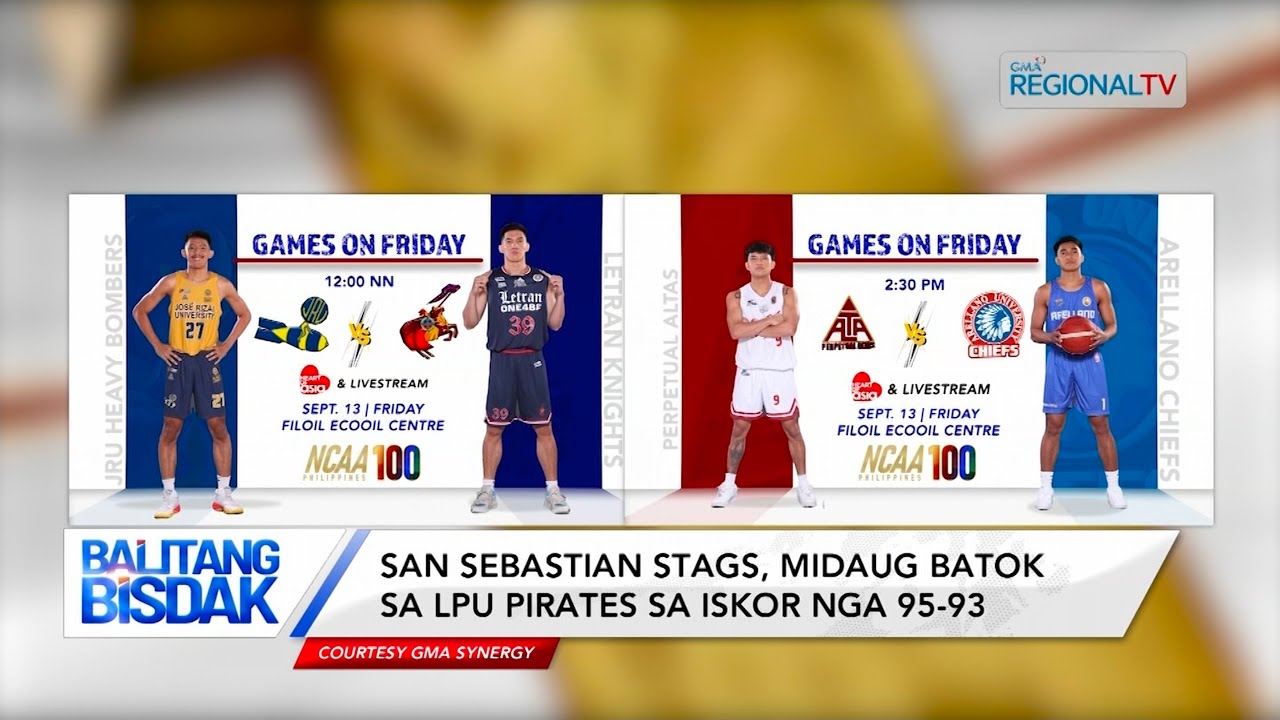 Balitang Bisdak: Game On| San Sebastian Stags, daug batok sa LPU ...