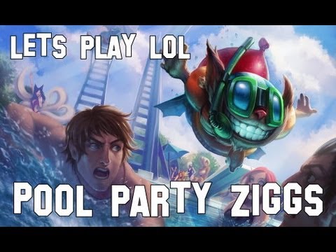 Let's play - LoL [136] - Pool Party Ziggs Guide *HD* - YouTube