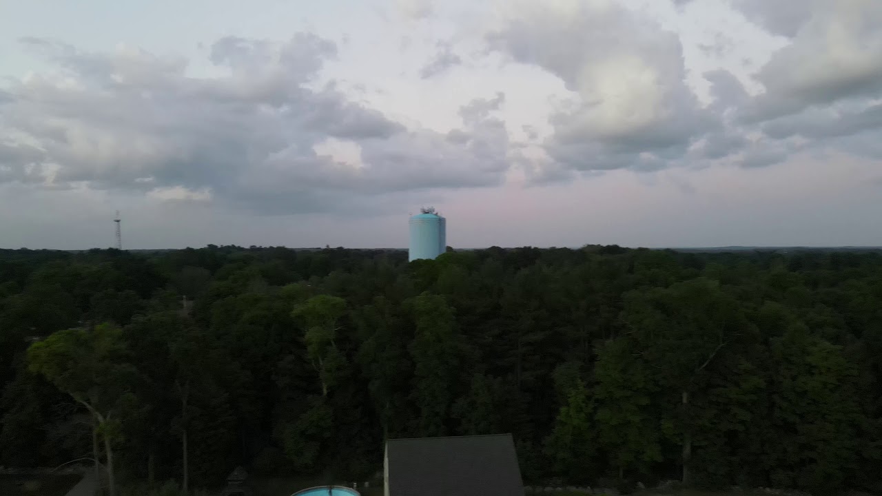 Brockton Sunset from Bellevue Circle - Panorama - YouTube