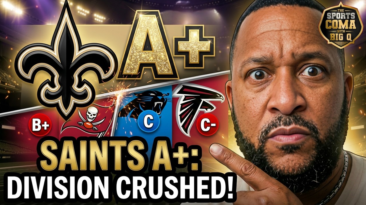 NFC South Draft Grades: Saints vs Division! - YouTube