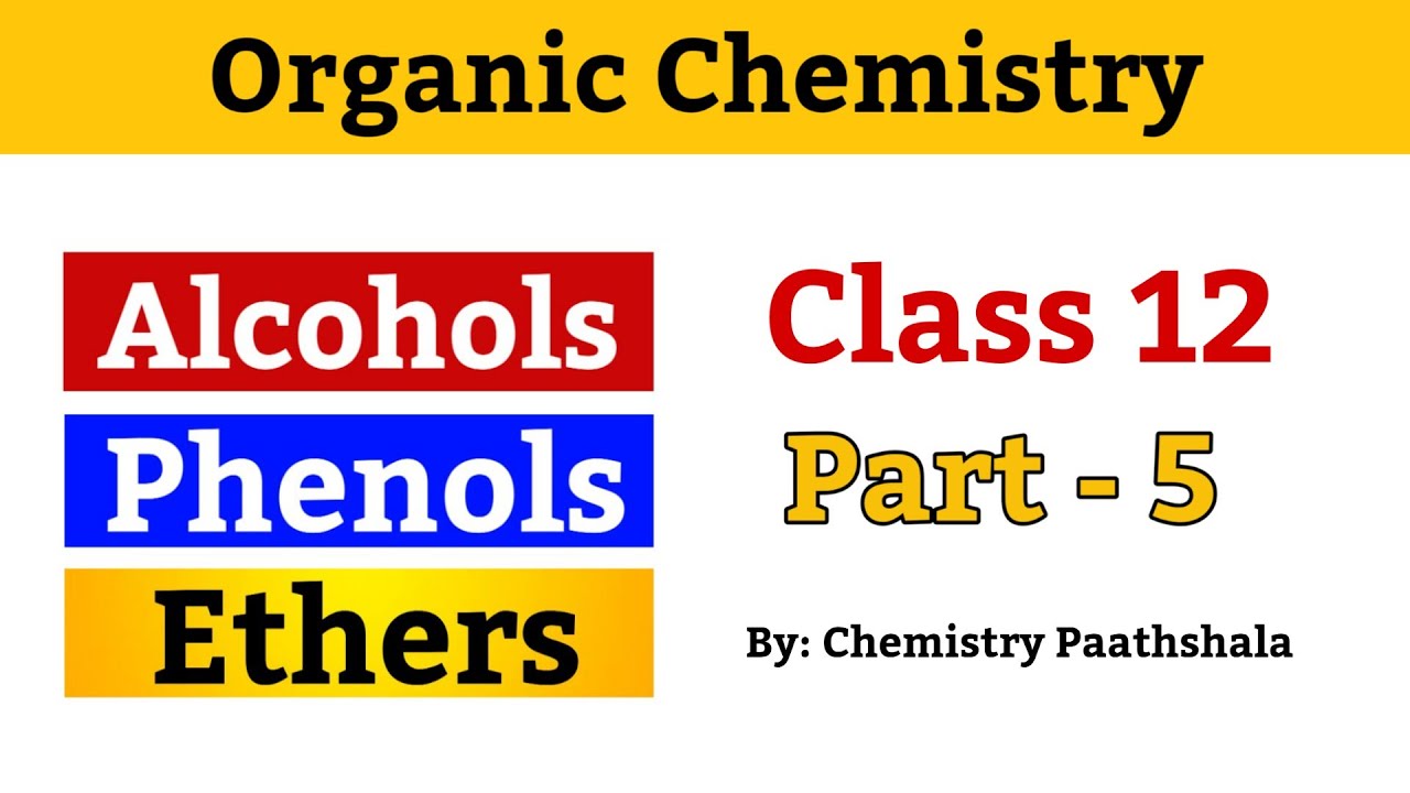 #Class 12 Ch 2 : Alcohols, Phenols & Ethers : Preparation Methods of ...