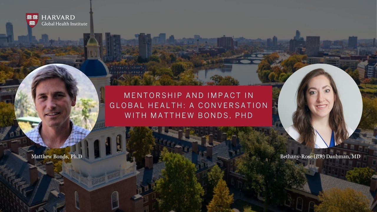 Mentorship and Impact in Global Health: A Conversation with Dr. Matthew ...