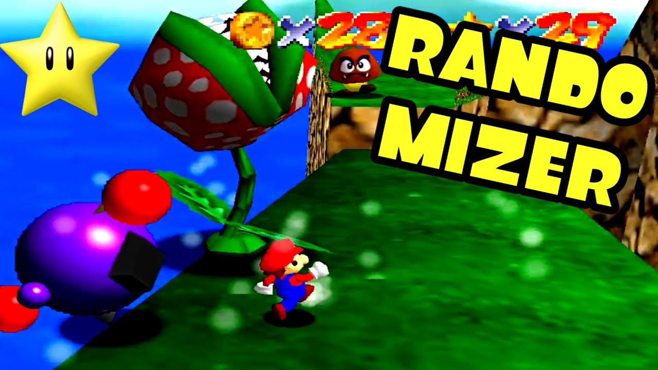 Super Mario 64 Randomizer 100% Walkthrough Random Seed E #73 - YouTube