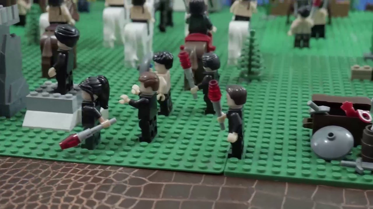 BELA NEGARA MASA KINI!! (Pangeran Diponogoro War in Bricks 1828) - YouTube