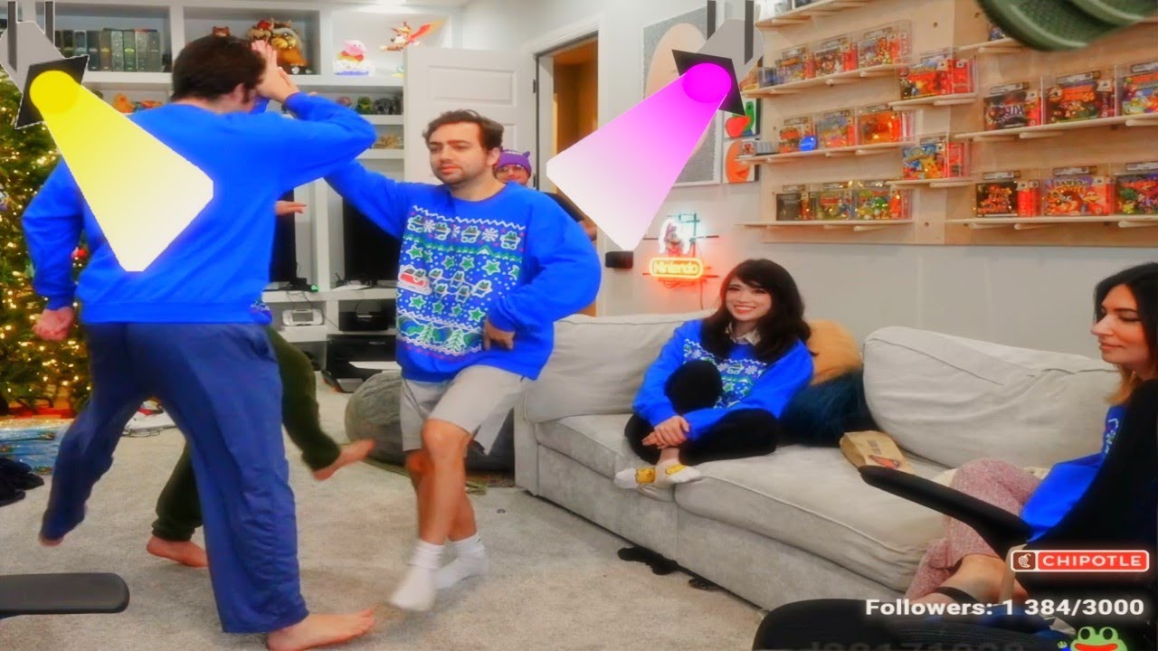 Mizkif and Friends Dance to Jewish Folk Song - YouTube