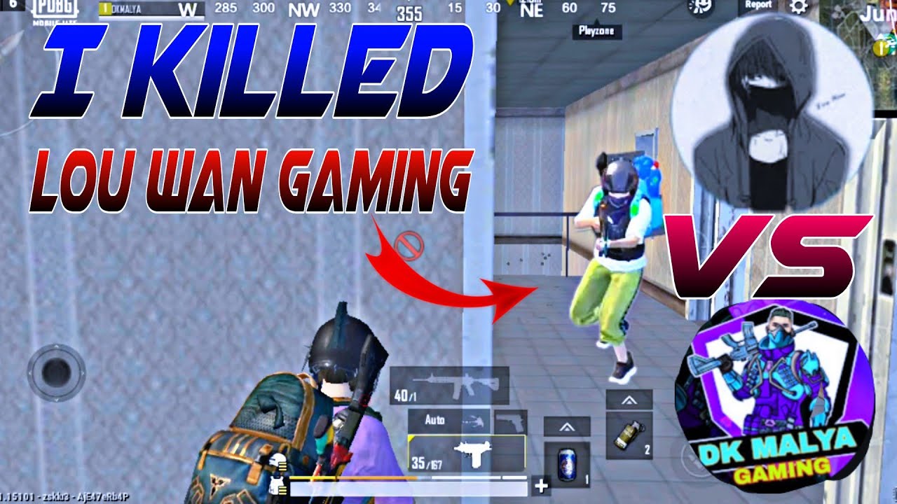 ☺ I killed @louwangg my lobby lou wan gaming PUBG LITE Gamplay - YouTube