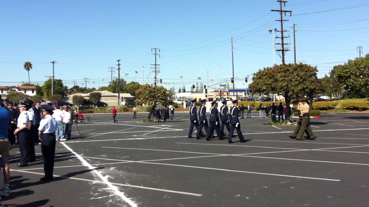 SCIDM 2012 Det 028 Sabre Drill Team Regulation - YouTube