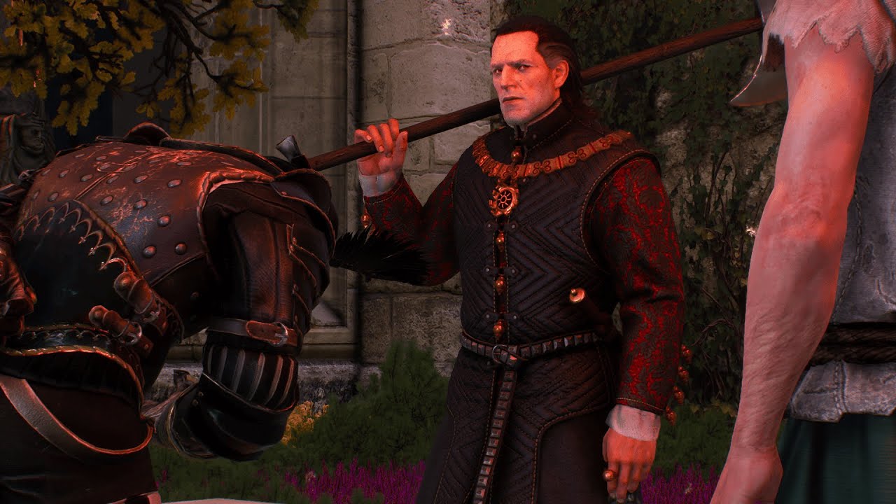 Emhyr Kral Foltest'in Ağacını Kesiyor! - Witcher 3 Kesilen Sahne - YouTube