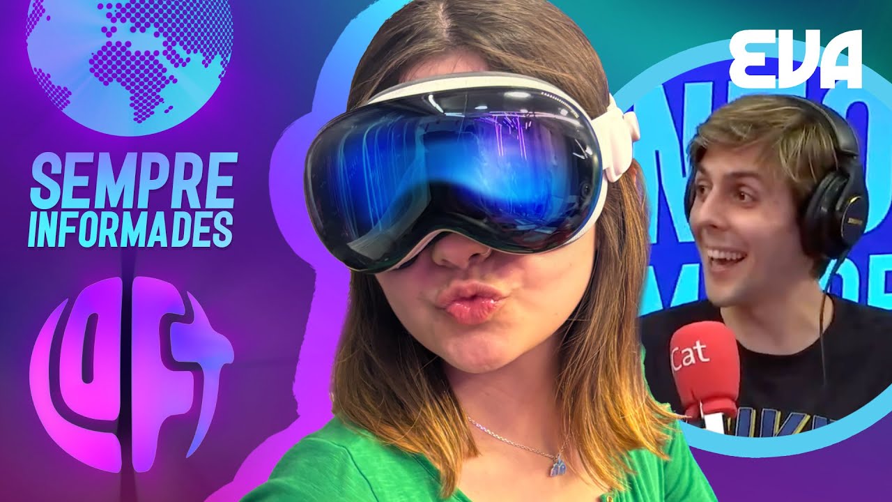 La BERTA AROCA FLIPA amb l'APPLE VISION PRO! #SomLOFT - YouTube