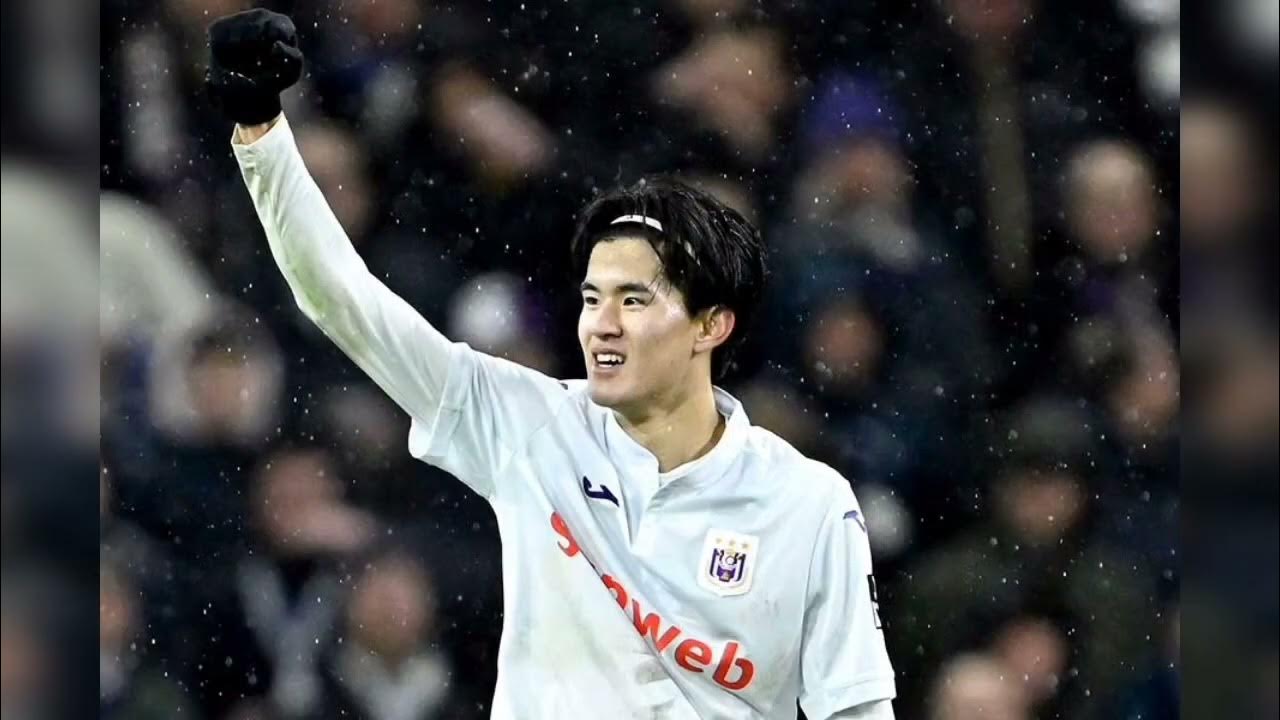 191cm日本人選手の完璧ヘッド！海外で称賛される鮮烈なデビュー - YouTube