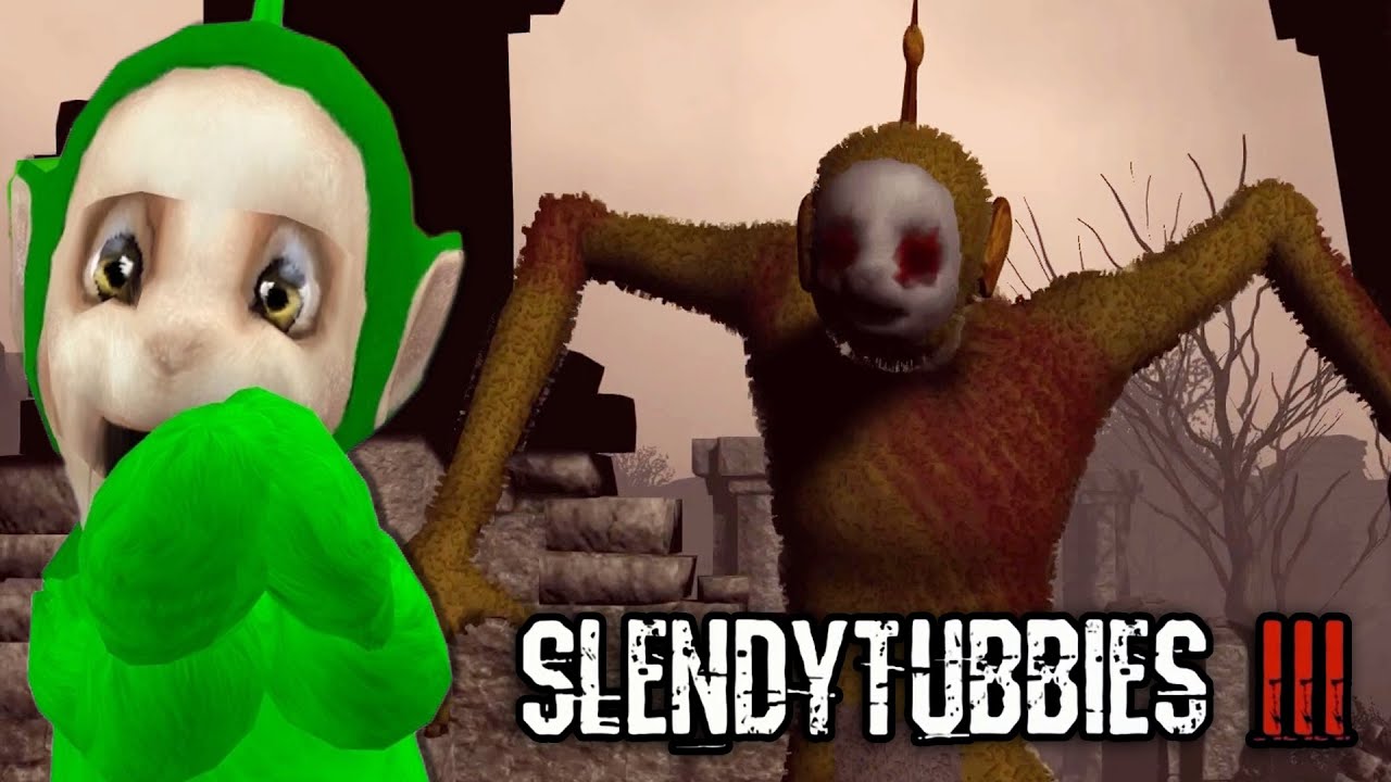 🌈 LAALAA IS ATTACKING ME! | Dipsy Plays Slendytubbies 3 Part 3 - YouTube