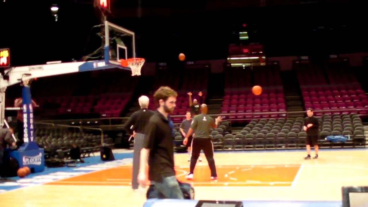 Ray Allen Pre-Game Routine pt.2 4/22/11 - YouTube