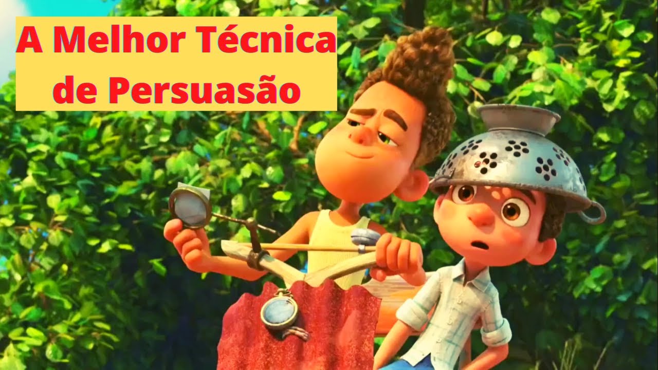 Luca | Silêncio Bruno! Dublado | Melhor Técnica de Persuasão | Luca ...