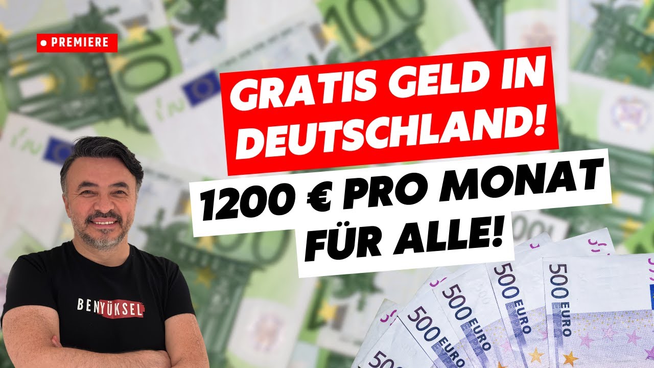 DEUTSCHLAND: 1200 EURO MONATLICH KOSTENLOSES GELD! BEDINGUNGSLOSES ...